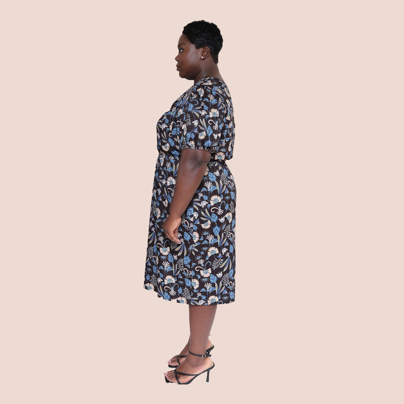 Theresa Dress Puff Sleeve Dress – lorrel.com